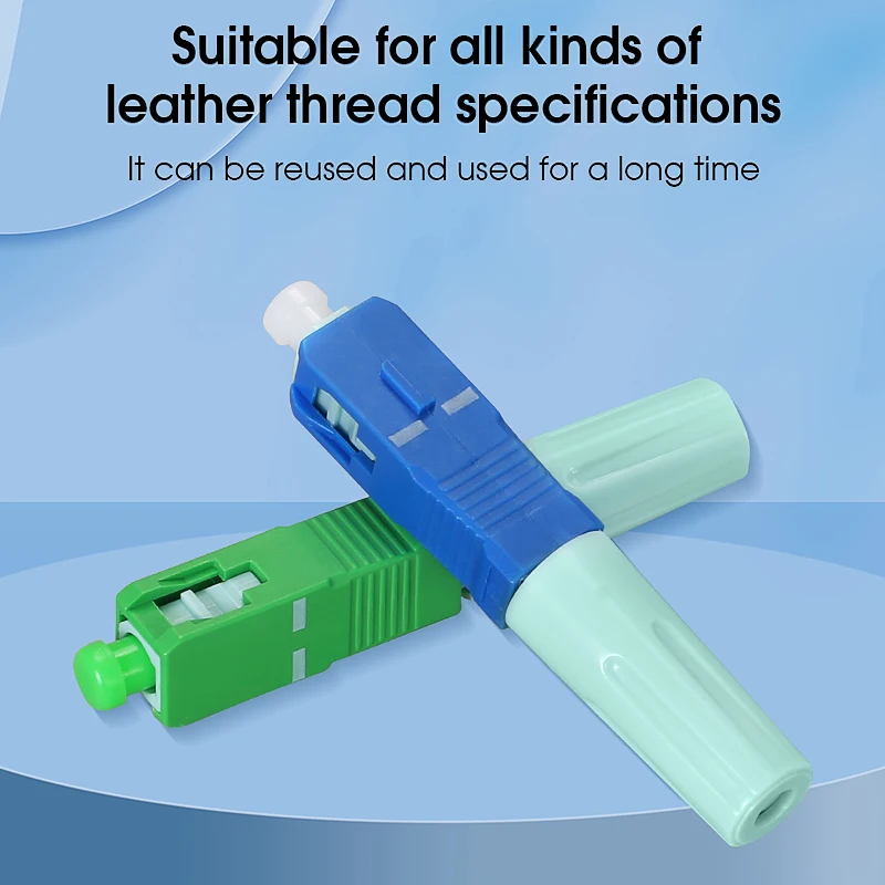 Conector óptico unimodo SC APC SM, herramienta FTTH, conector en frío ...