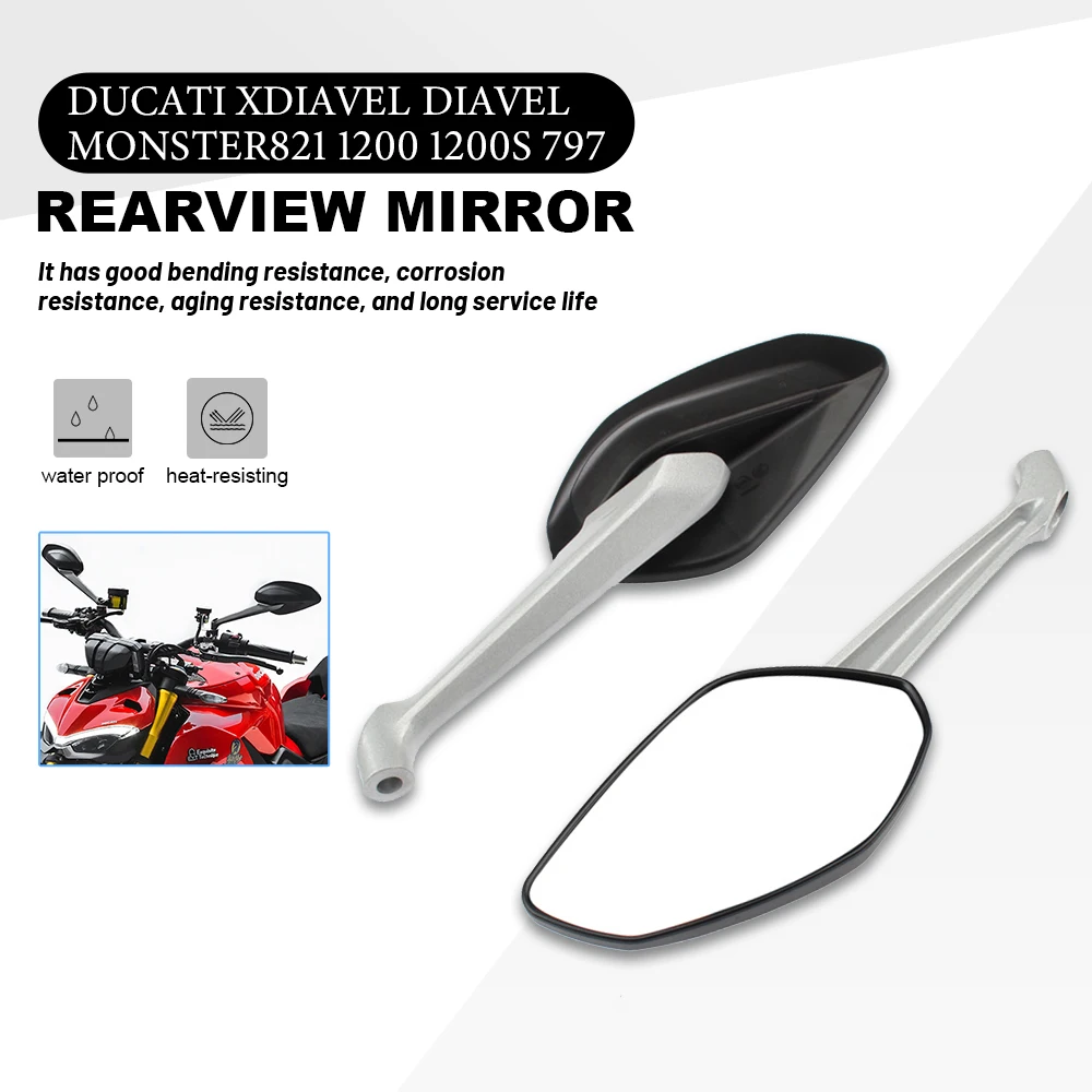 Rear-View-Mirror-Motorcycle-Left-Right-Mirrors-LED-Turn-Signals-For ...