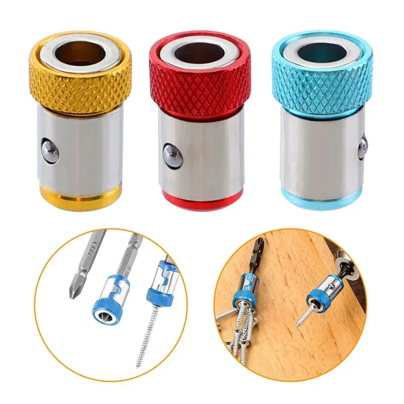 3PC-Universal-1-4-Batch-Head-Colored-Magnetic-Coil-Metal-Screwdriver ...