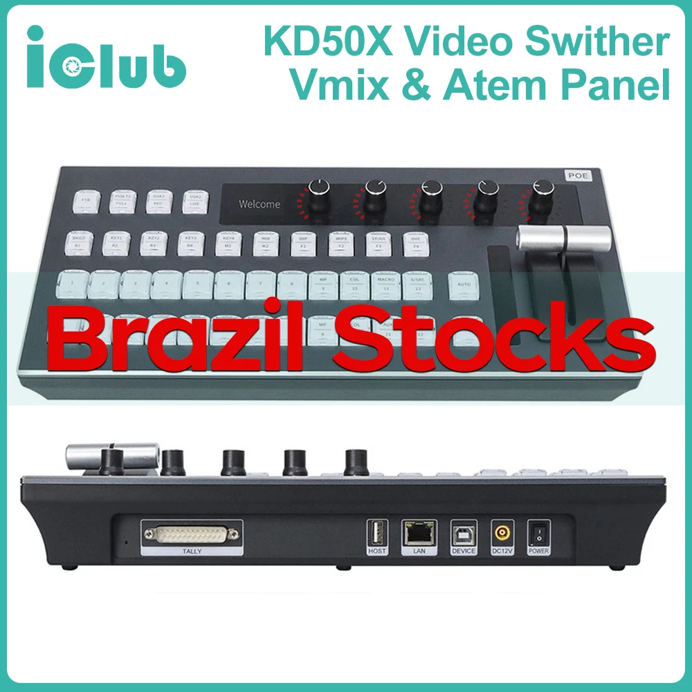 USB-e-LAN-Live-Streaming-Switchboard-VMIX-HD-12-canais-Radiodifus-o ...