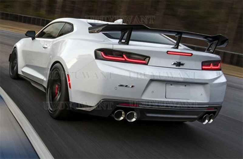 Alerón trasero de fibra de carbono para Chevrolet Camaro ZL1 2016 2017 2018 2019 2020 2021 2022 ...