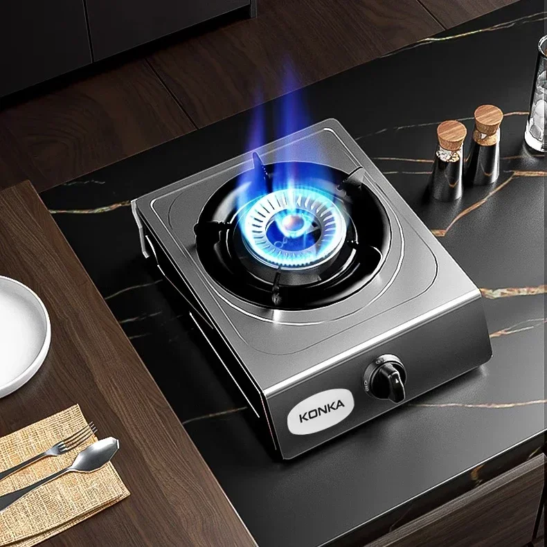 Household Single-burner Desktop Liquefied Gas Stove, Hot and Large Fire ...