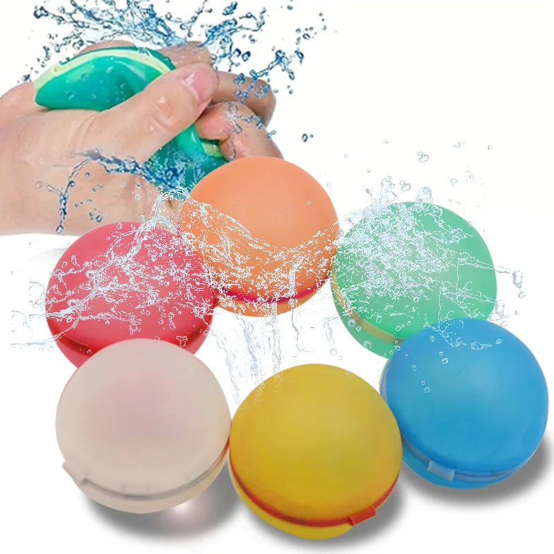 3pcs/Water Balls Super Soft Automatic Suction Silicone Colorful ...