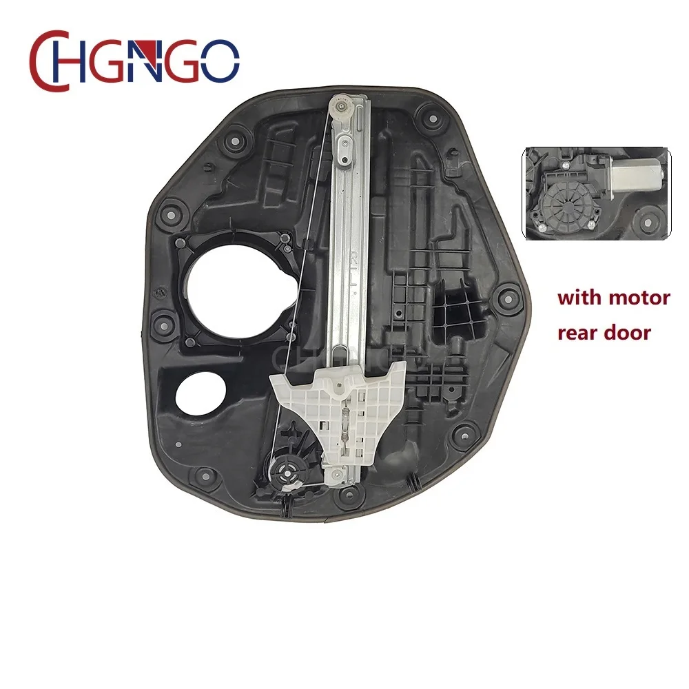 Automotive-Power-Window-Regulator-Panel-With-Motor-Left-Rear-Side-83471 ...