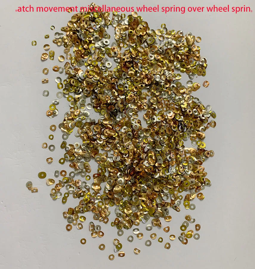 Movement accessories miscellaneous time wheel springs of various sizes ...