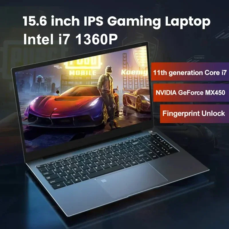 【Super Deal】13th Gen Intel Core i7 1360P 1260P 15.6 Inch IPS Gaming ...
