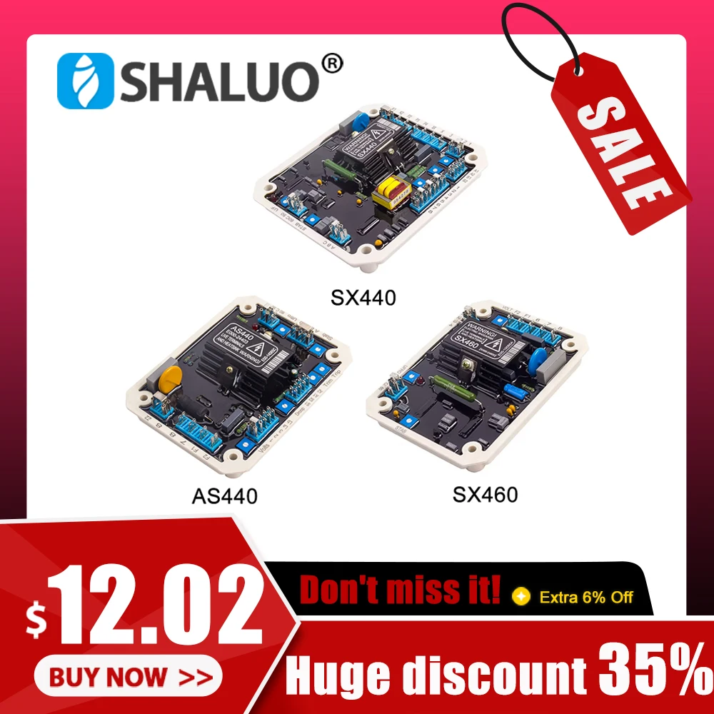 New-SX460-SX440-AS440-AVR-Generator-Automatic-Voltage-Regulator ...
