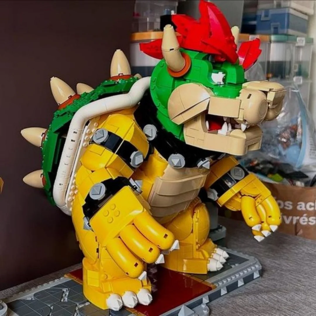 High-End In Stock The Mighty Bowser Bricks Disney Toys for Children ...
