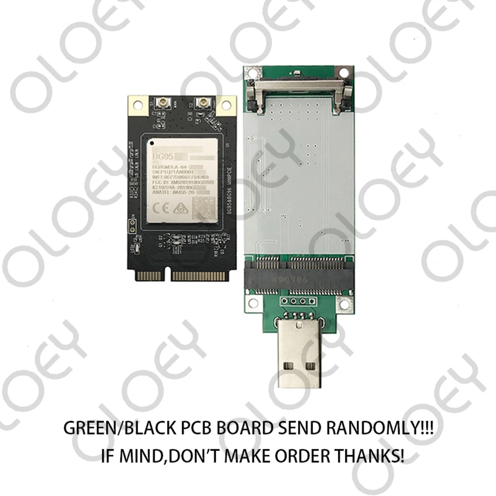 Quectel BG95-M3 MINI PCIE ile SIM kart yuvası LTE kedi M1/kedi NB2 ...