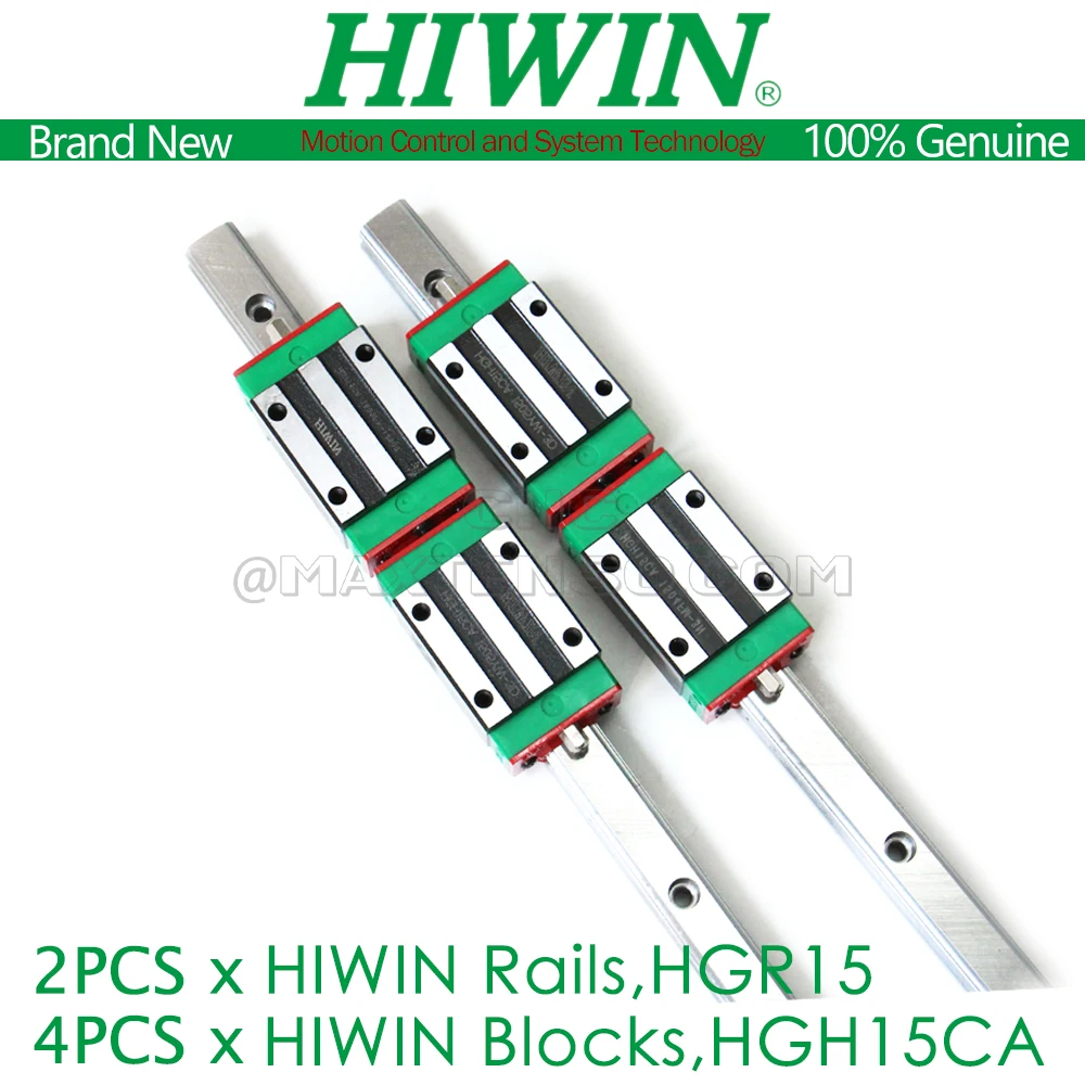 Echte-Hiwin-Hgr15-Lineaire-Gids-200-300-400-500-600-700-800-900-1000 ...