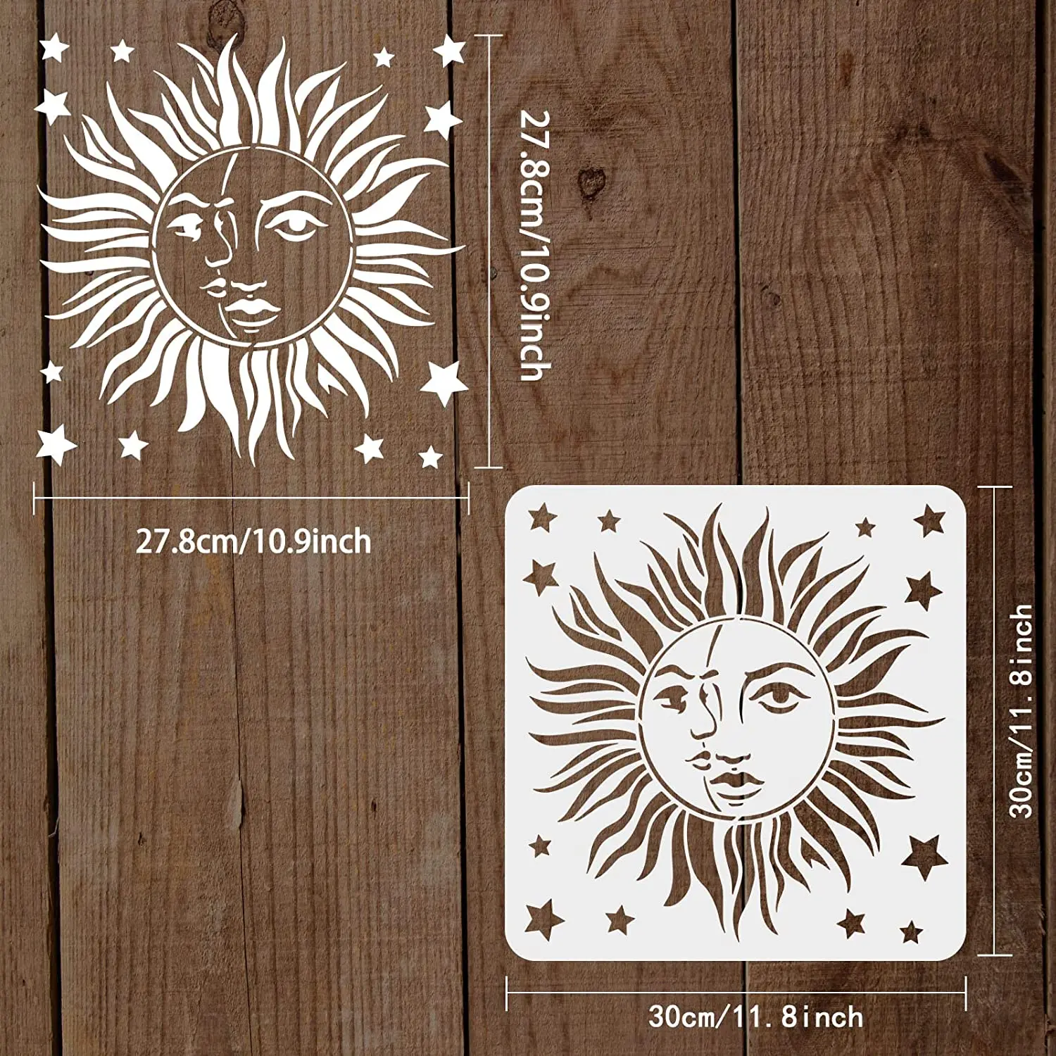 Sun Stencil Designs