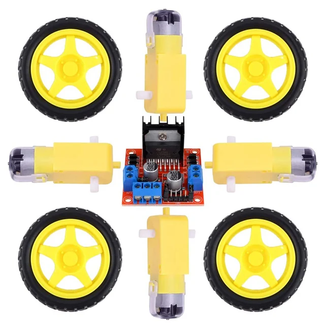 Dual H-bridge Motor Controller L298N Dual H-Bridge Motor Driver Module ...