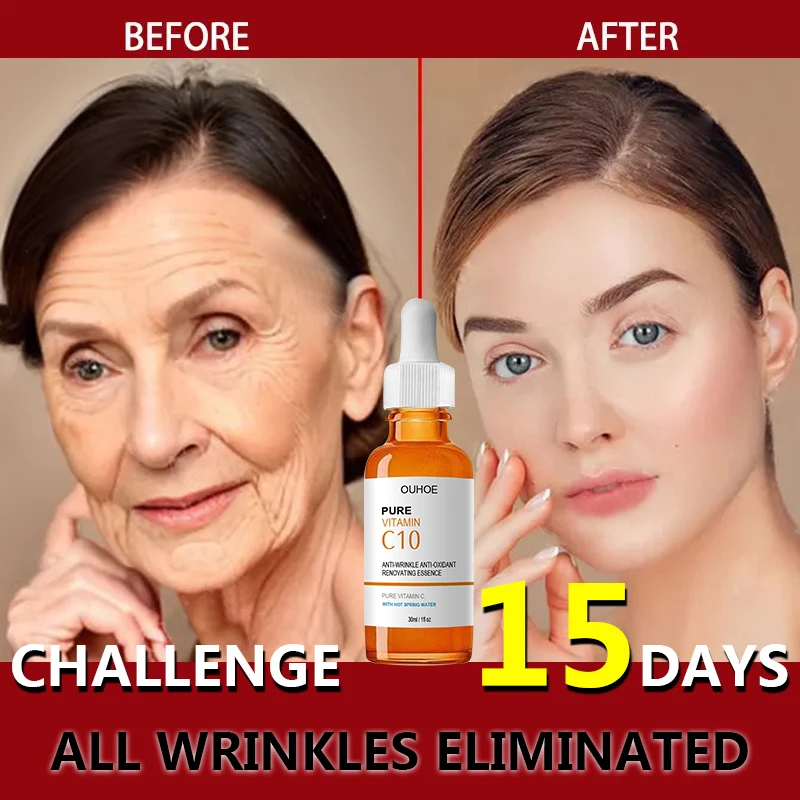 Suero facial antienvejecimiento eliminador de arrugas, esencia hidratante reafirmante, Lifting ...