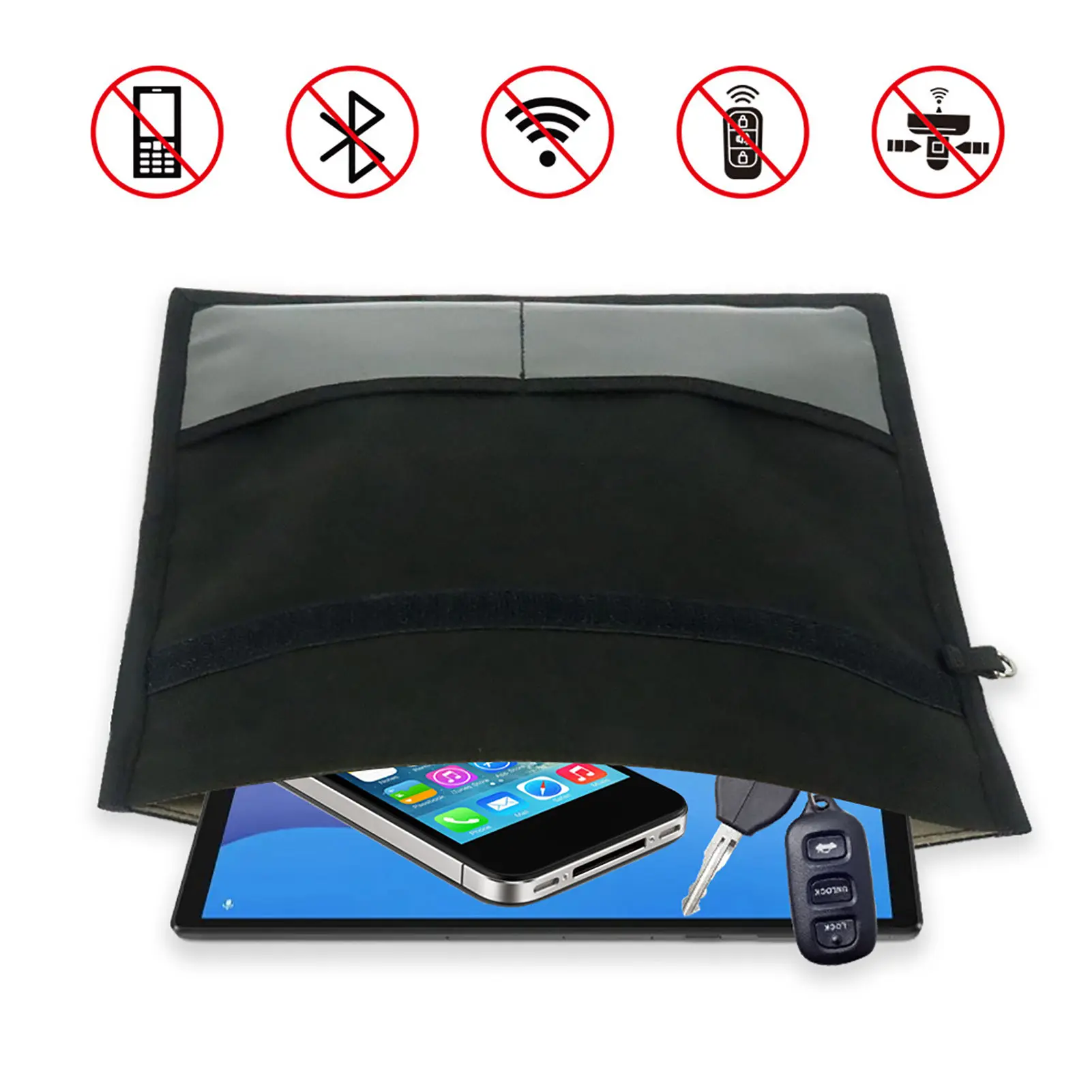 Faraday-Bag-Waterproof-WiFi-GPS-RFID-NFC-EMF-EMP-Signal-Blocking-Anti ...