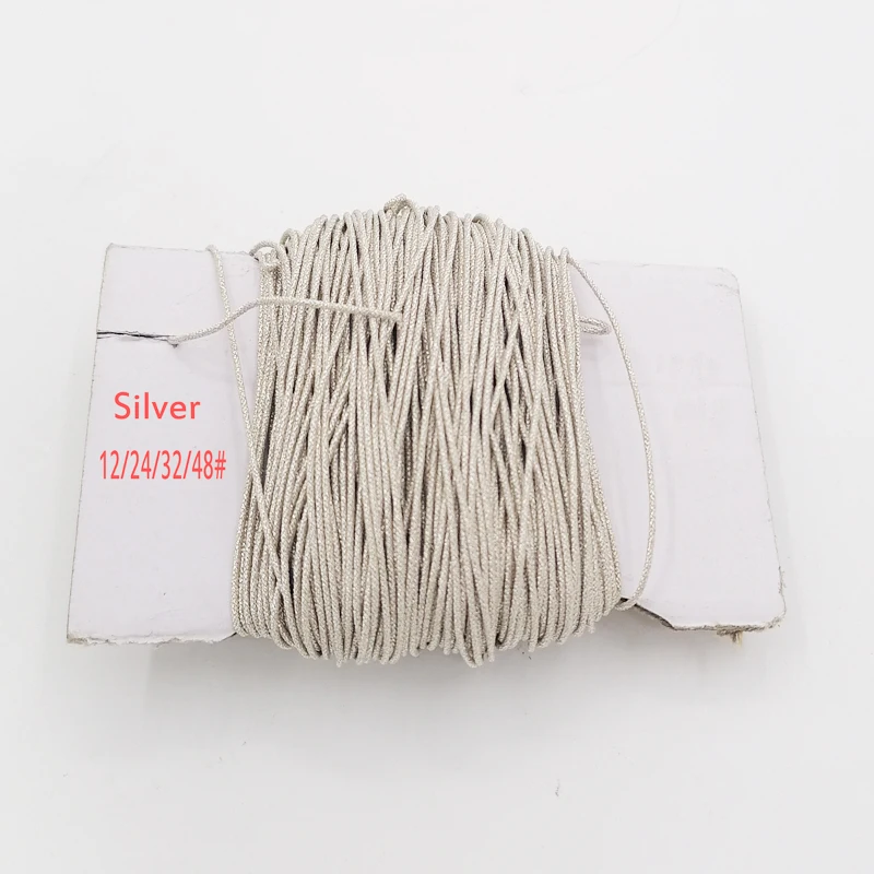 3-Meters-Length-12-24-32-48-Strands-Silver-Speaker-Lead-Wire-Copper ...