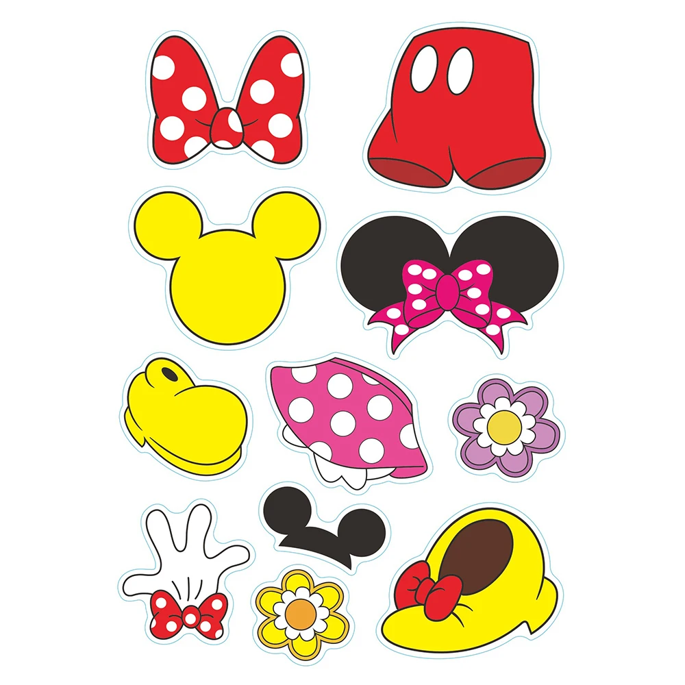 Mickey Mouse Body Parts
