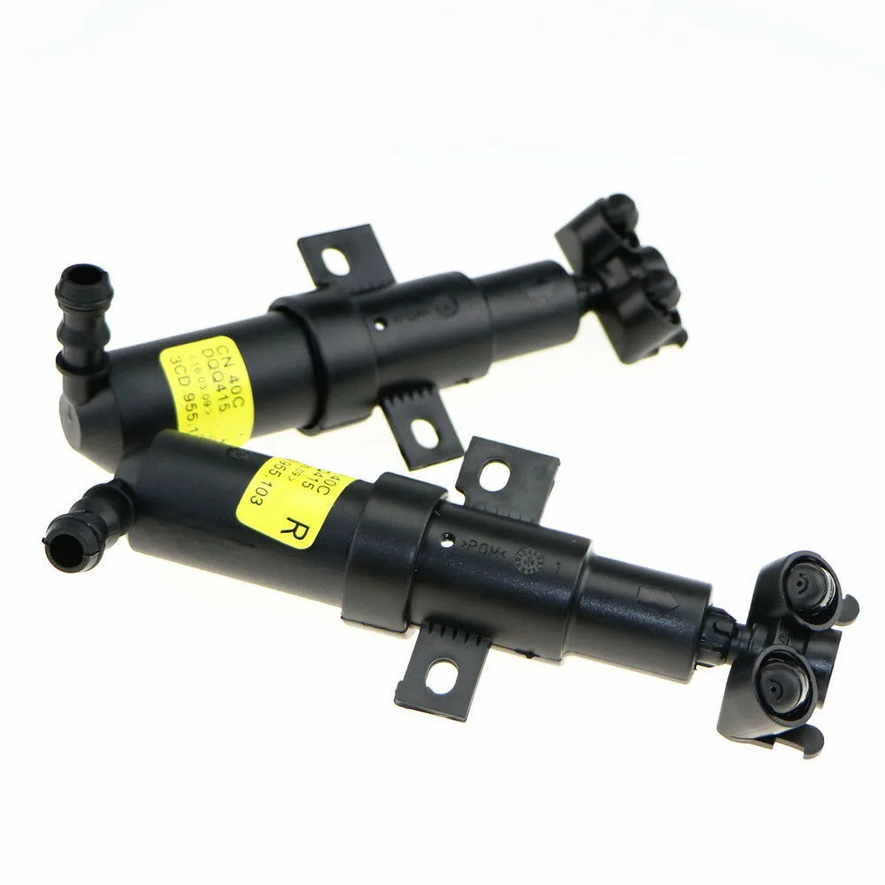 For 2006 - 2011 VW Passat B6 3C Left & Right Headlight Washer Nozzle ...