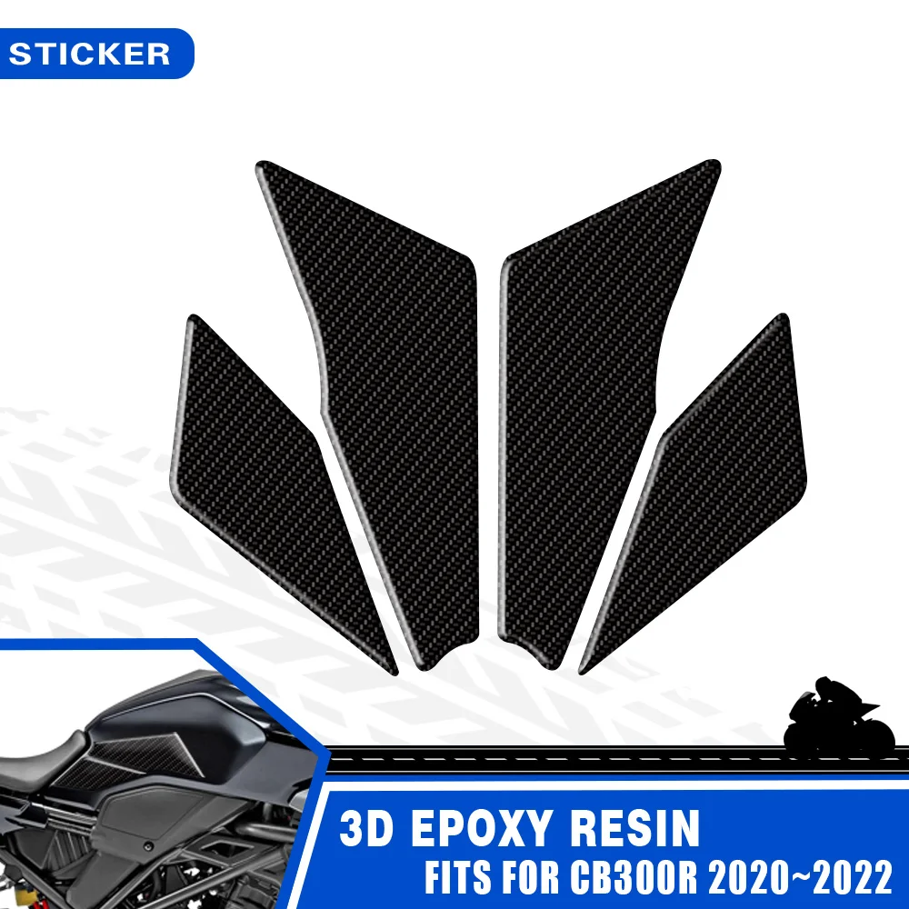 3D-Resin-Carbon-Fiber-Decal-Fits-For-CB300R-CB-300R-2020-2022 ...