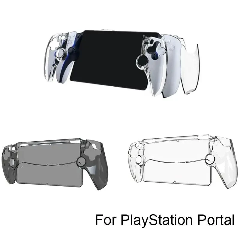 For-PS-Portal-Replacement-Back-Shell-Case-Anti-Slip-Transparent-Back ...