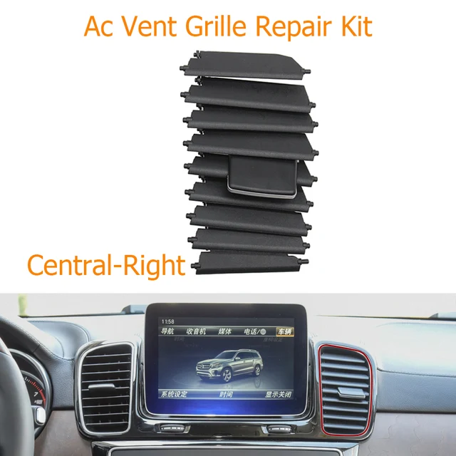 Dashboard Central Left Right Air Vent Grille Outlet Panel Cover ...