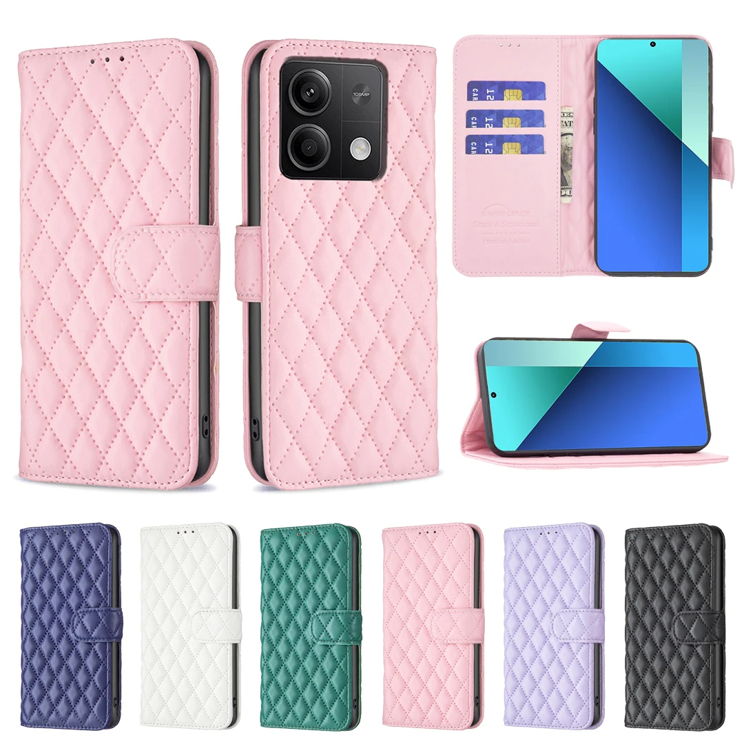 Wallet-Small-Fragrance-Magnetic-Flip-Leather-Case-For-Xiaomi-Redmi-13C ...