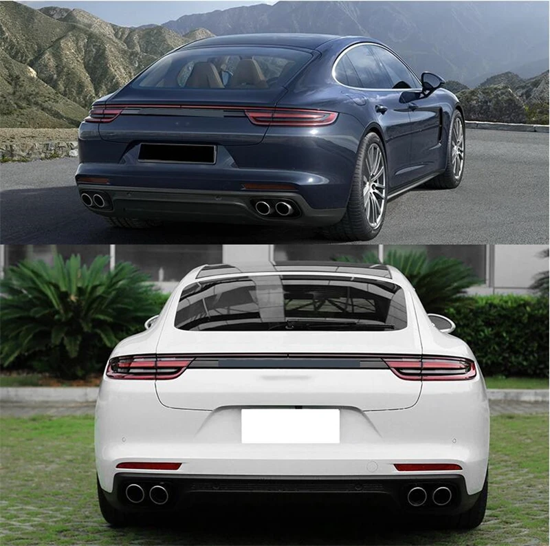 For Porsche Panamera 718 2014-2023 Exhaust Muffler Tip Elbow Tail ...