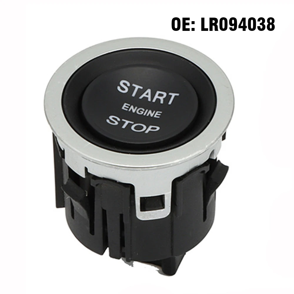 Start Stop Push Button Engine Ignition Switch Silver For Land Rover ...
