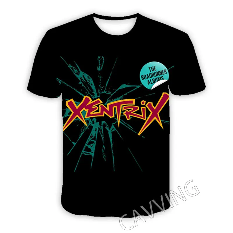 Camisetas-informales-con-estampado-3D-de-XENTRIX-BAND-para-hombre-y ...
