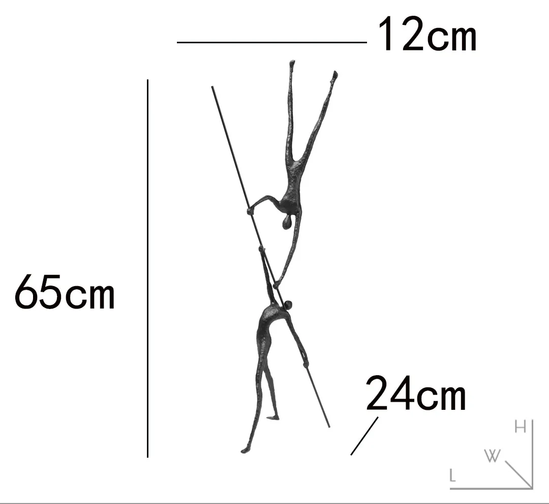 Steel Pipe Art Figures