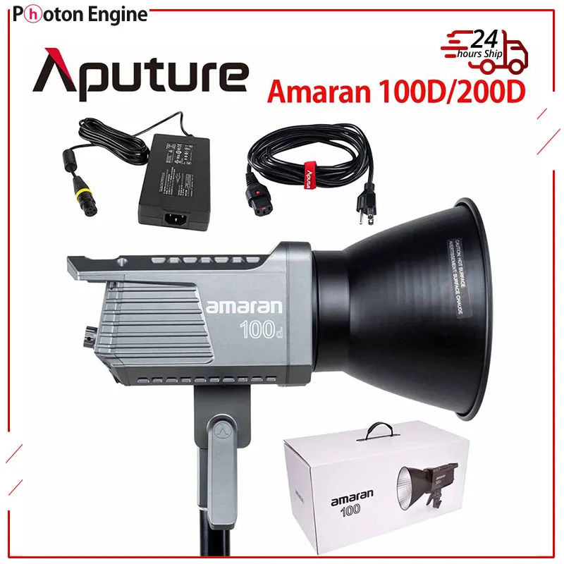 Aputure-Amaran-100D-200D-LED-Video-Photography-Light-130W-CRI-95-TLCI ...