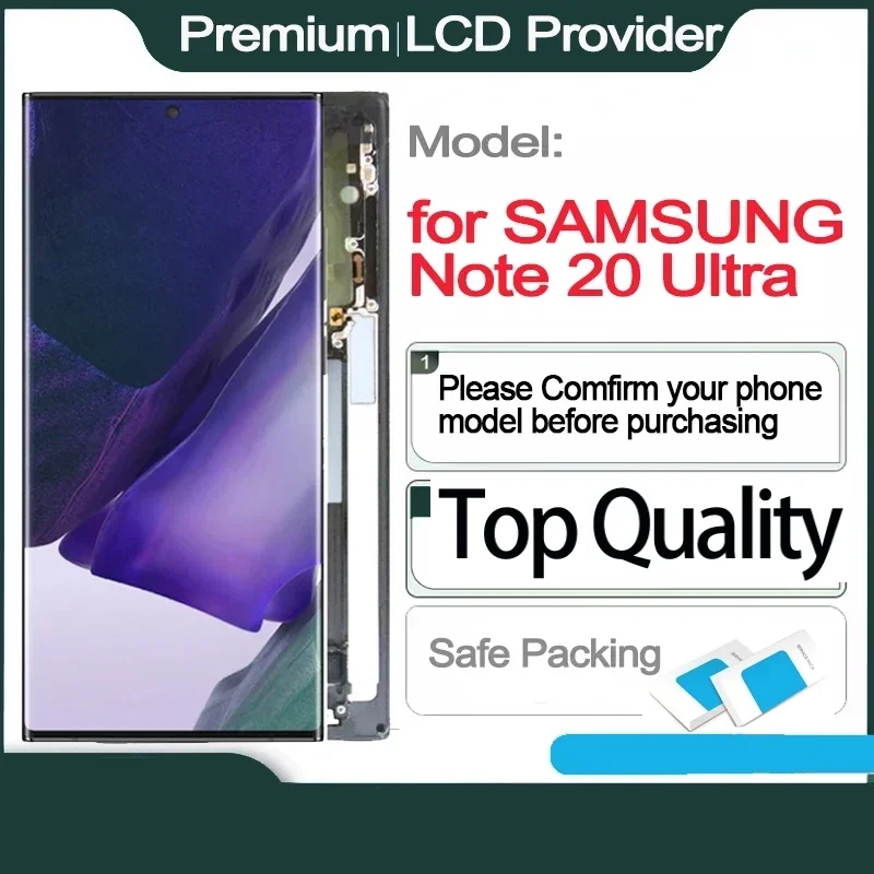 AMOLED LCD Replacement for SAMSUNG Note 20 Ultra, Touch Screen, Display ...