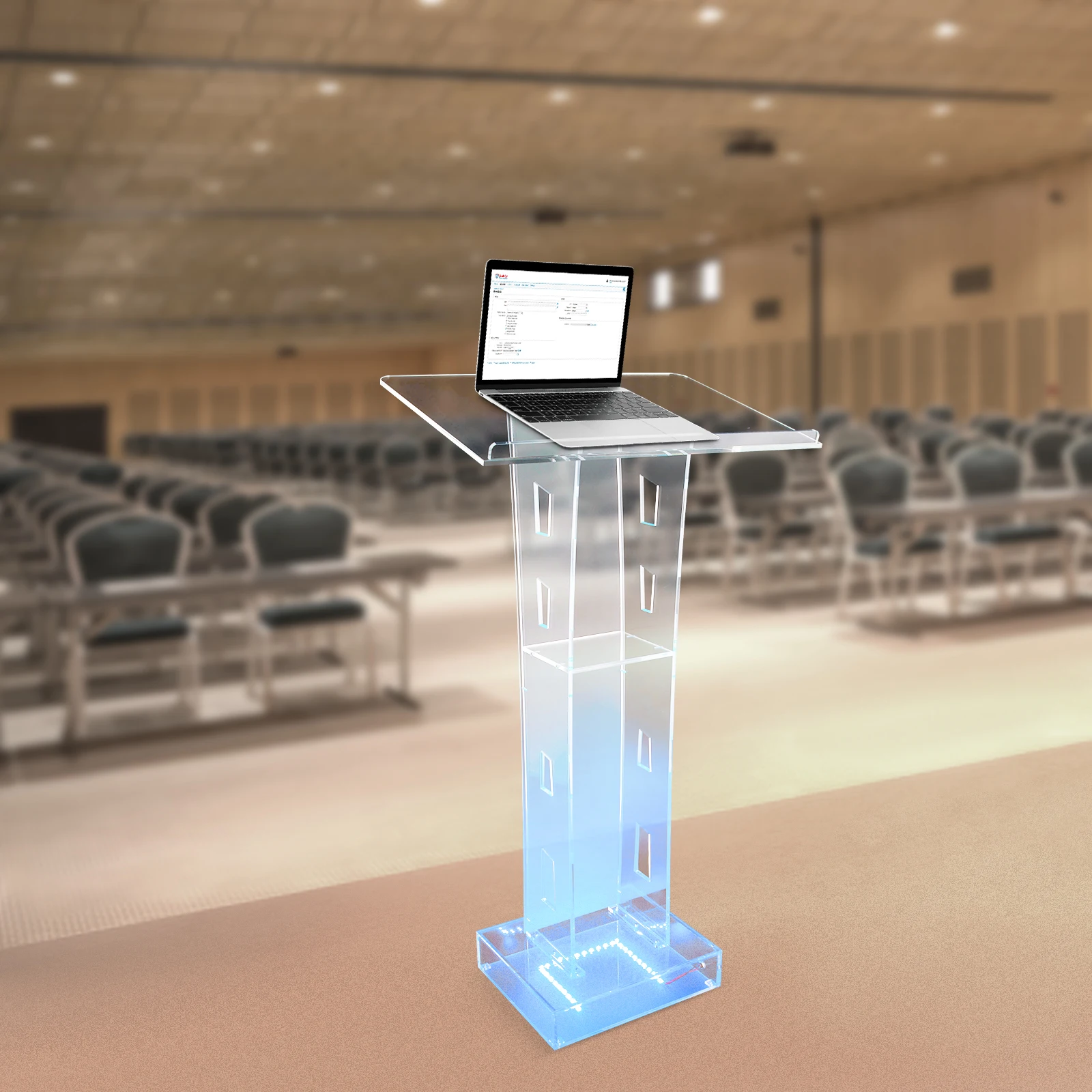 P-lpito-acr-lico-do-plexigl-s-do-p-dio-escola-igreja-moderna-clara ...