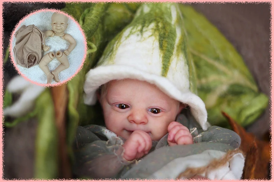 17'' Reborn Doll Kit Fairy Elf Flynn Woodland Unfinished Unpainted ...