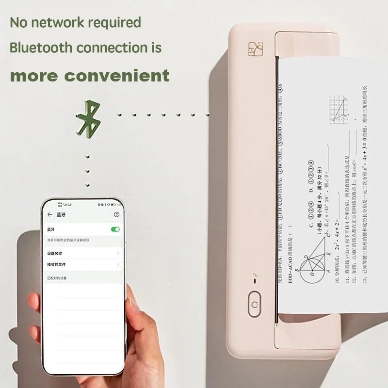 A4-Mini-Document-Thermische-Printer-Draagbare-Printer-210Mm-Usb ...