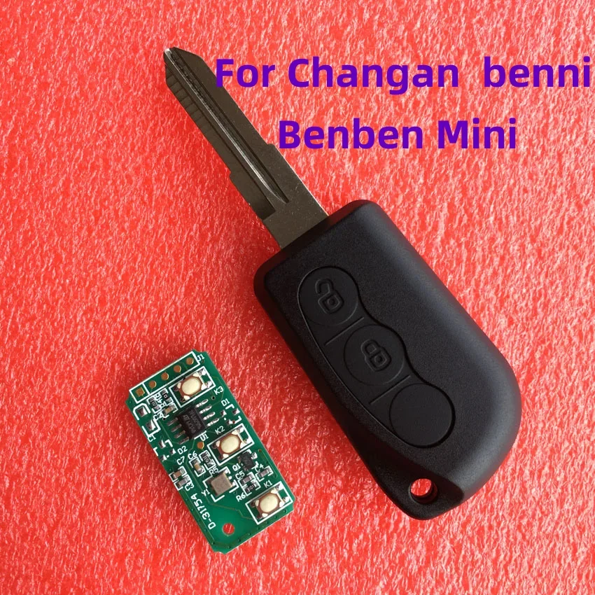 Original 433Mhz Remote Key For Changan Benben Mini Benni With Logo
