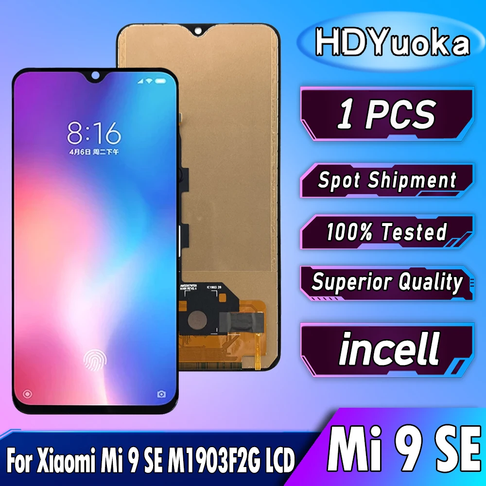 Incell-pantalla-t-ctil-LCD-DE-5-97-pulgadas-para-Xiaomi-Mi-9-SE-montaje ...