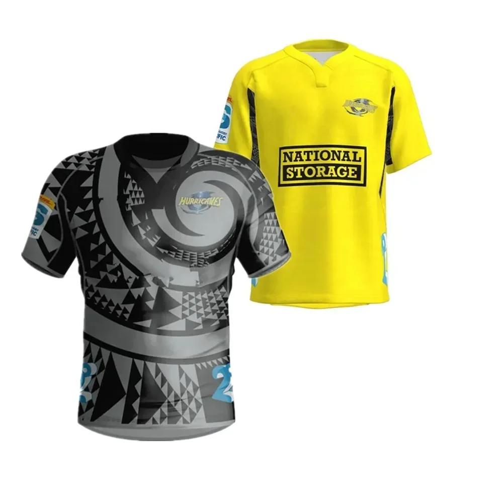 2024-Hurricanes-Home-Away-Super-Rugby-Jersey-Shorts-Mens-Size-S-5XL ...