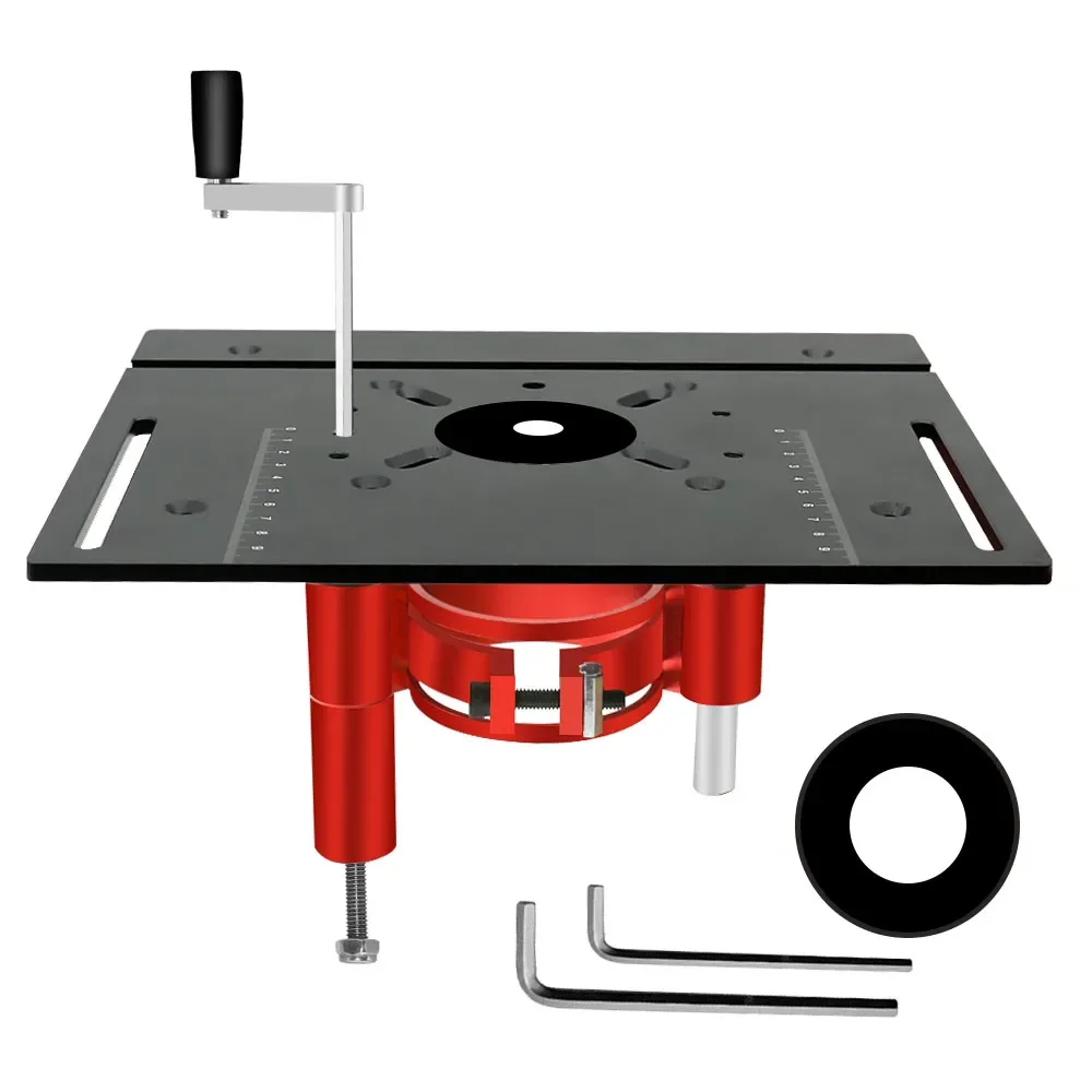 Precision-Router-Lift-Wood-Router-Aluminum-Alloy-Lifting-Base-for ...
