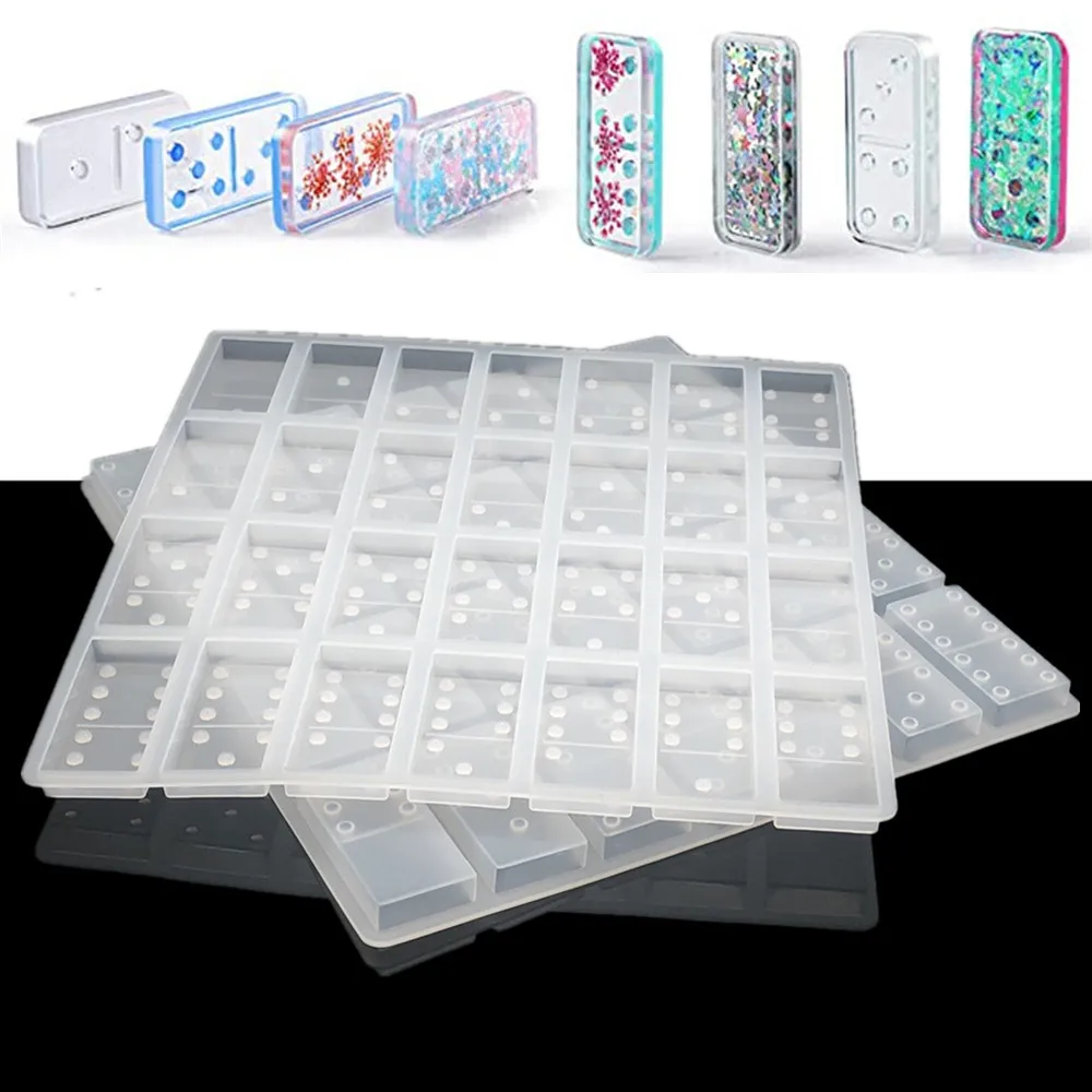 Molds Rugby domino silicone mold Craft Supplies & Tools etna.com.pe