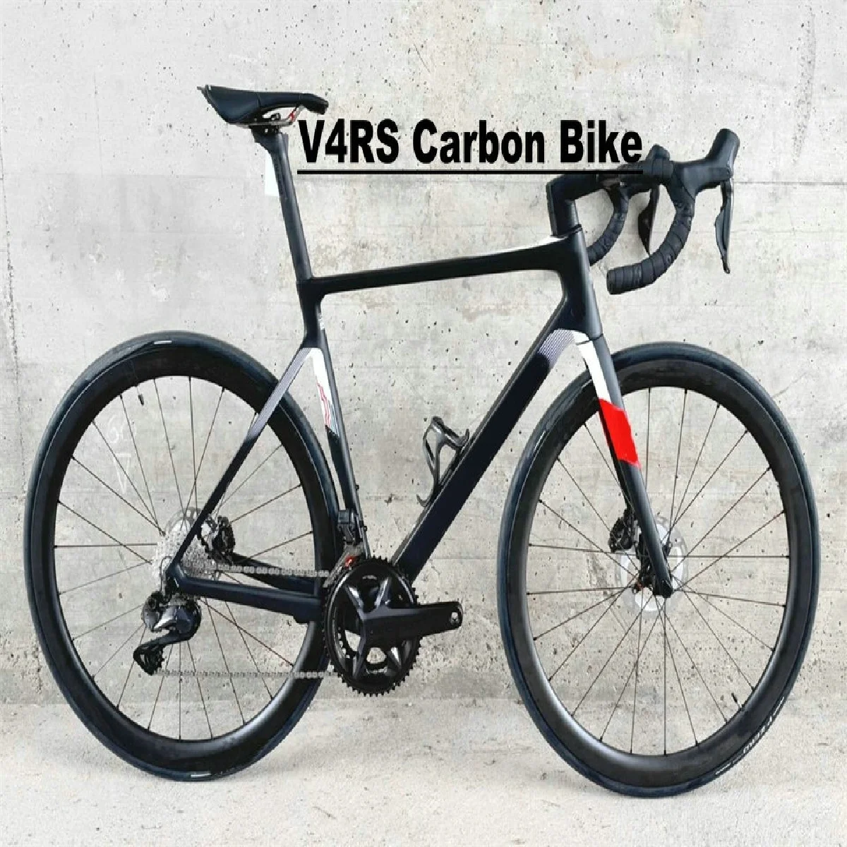 Light Weight V4RS Complete Bike Carbon Road Bicycle with Frame Disc ...