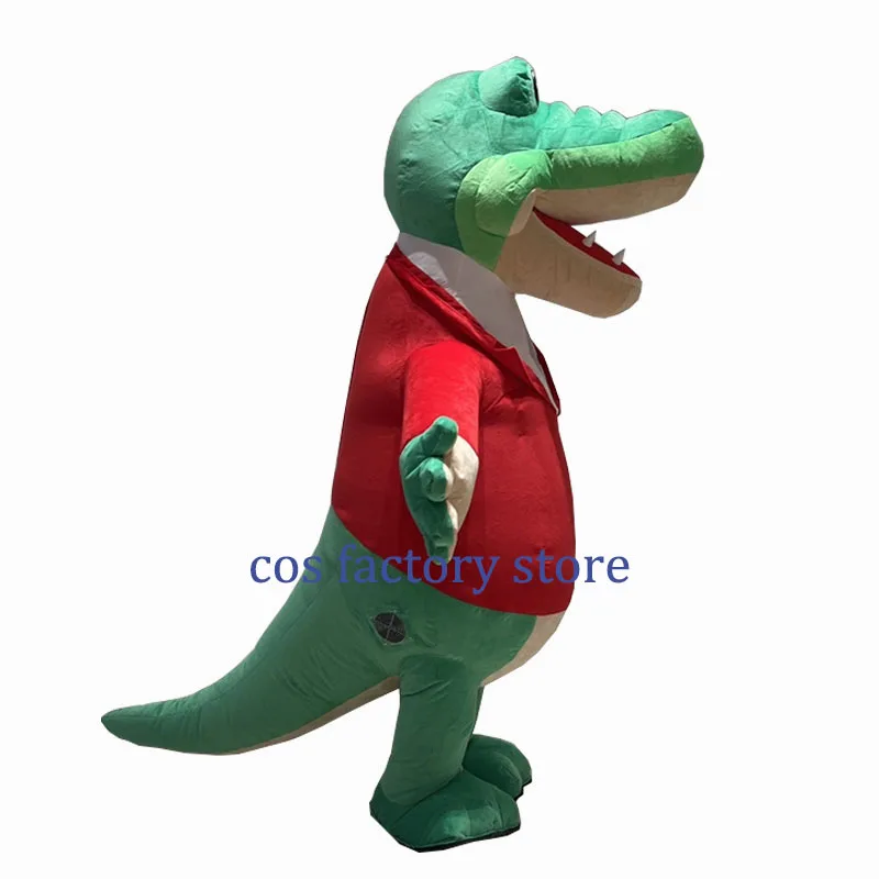 Inflatable Crocodile Costume Mascot Big Ear Monkey 2m Cosplay Dress Kid ...