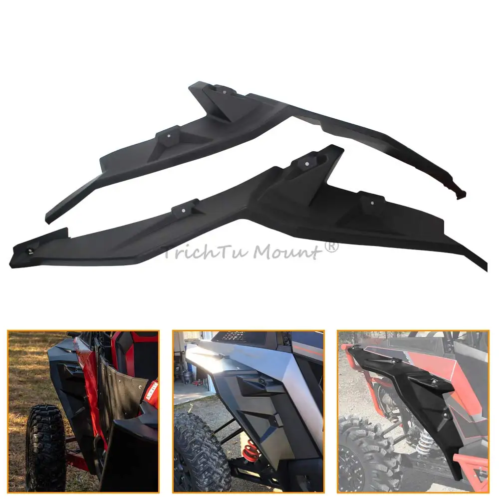 Fits-For-Polaris-RZR-XP-4-1000-Turbo-2014-2023-UTV-Wider-Rear-Fender ...