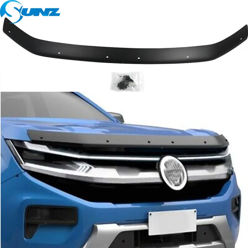 Bonnet-Guard-For-VW-Amarok-2023-2024-Front-Hood-Deflector-Tinted-Guard ...