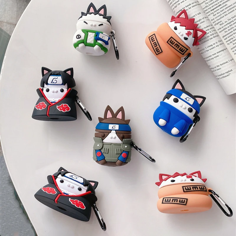 Naruto-Anime-Figures-Earphone-Case-for-Airpods-1-2-3-Pro-Kawaii ...