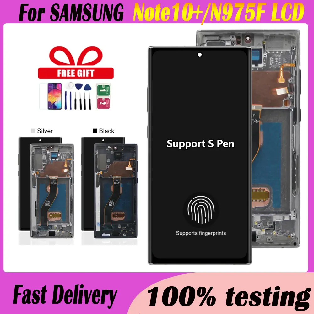 AMOLED-LCD-Display-Touch-Screen-Digitizer-Assembly-Substituir-com-Frame ...