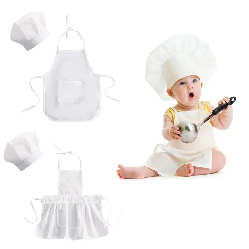 Baby-Chef-Apron-Hat-for-Kids-Costumes-Chef-Baby-Cook-Costume-Newborn ...