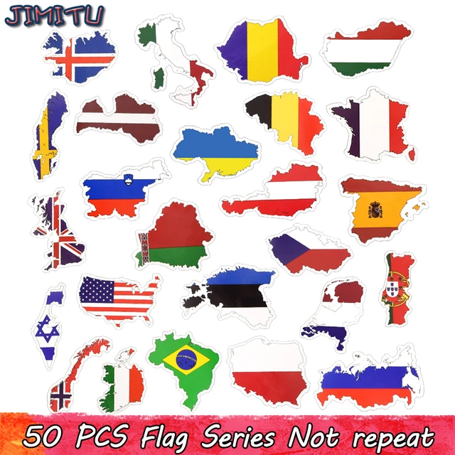 All National Flags World Stickers Royalty Free Vector Image, 45% OFF