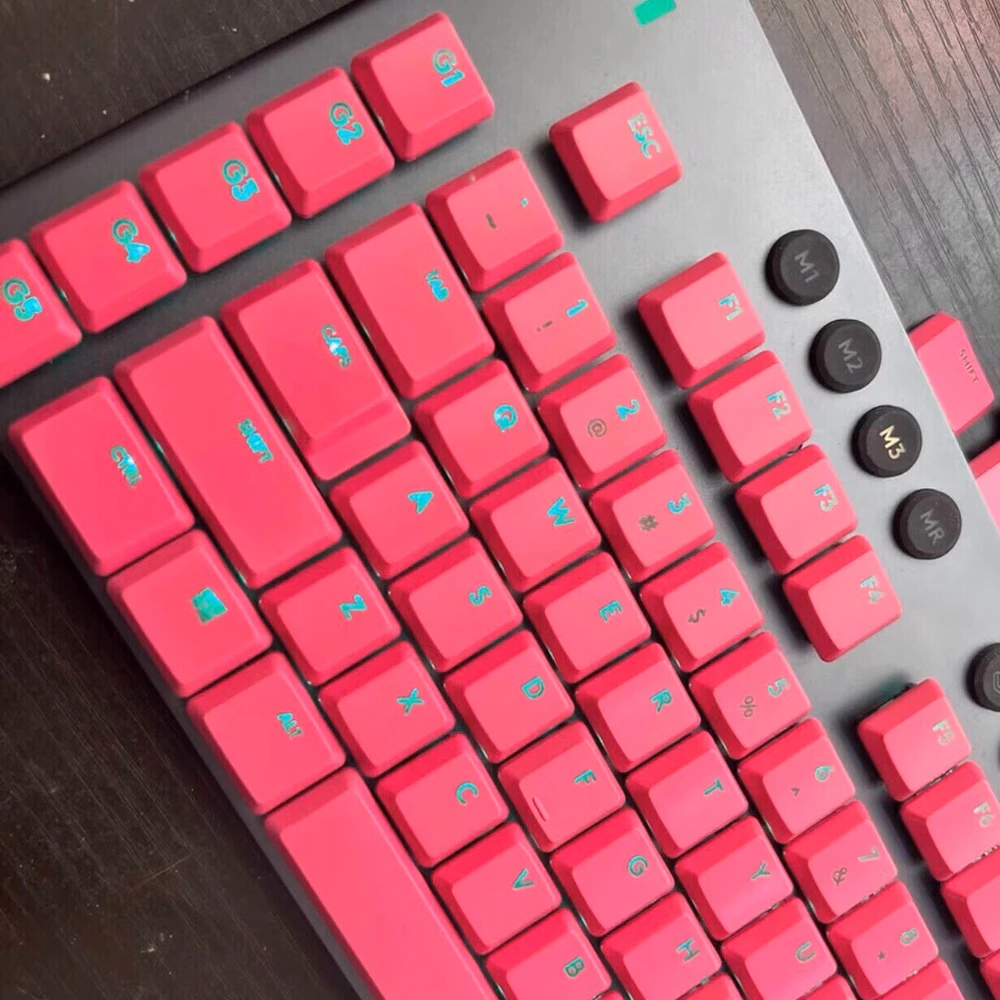 New-4-Color-DIY-Keycaps-109pcs-Key-Caps-for-Logitech-G813-G913-G815 ...