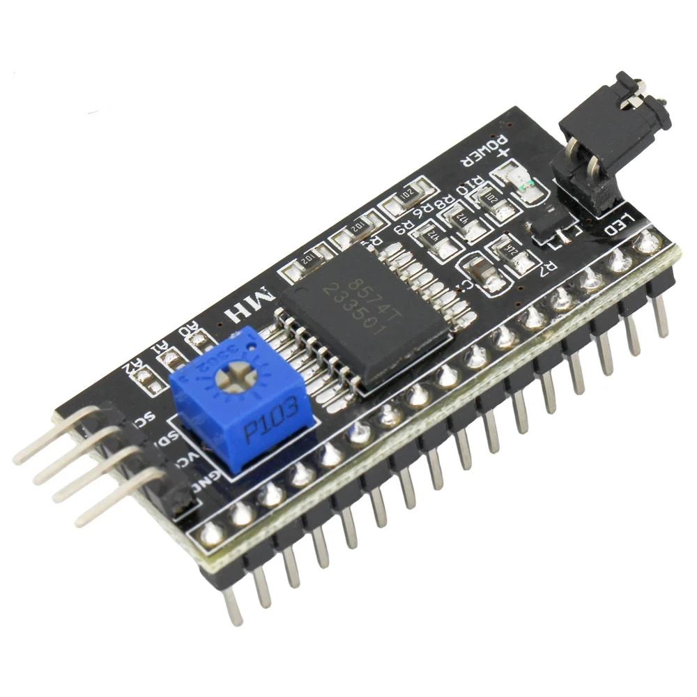 IIC-I2C-TWI-SPI-Serial-Interface-Board-Port-1602-2004-LCD1602-Adapter ...
