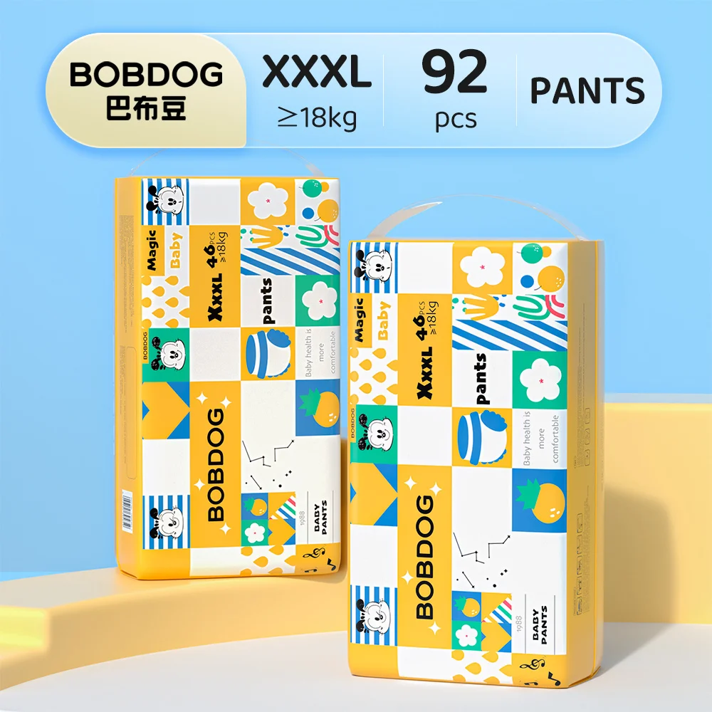 BOBDOG-Disposable-Diaper-Pants-Soft-Breathable-Leak-Proof ...